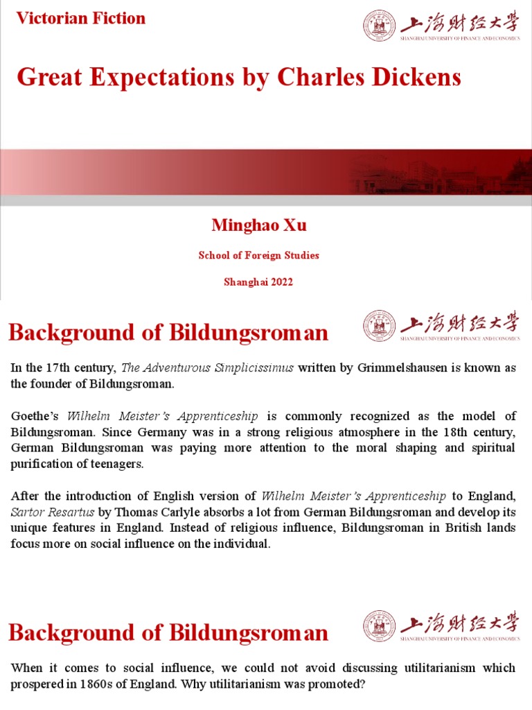 Great Expectations: A Victorian Bildungsroman | PDF | Great ...