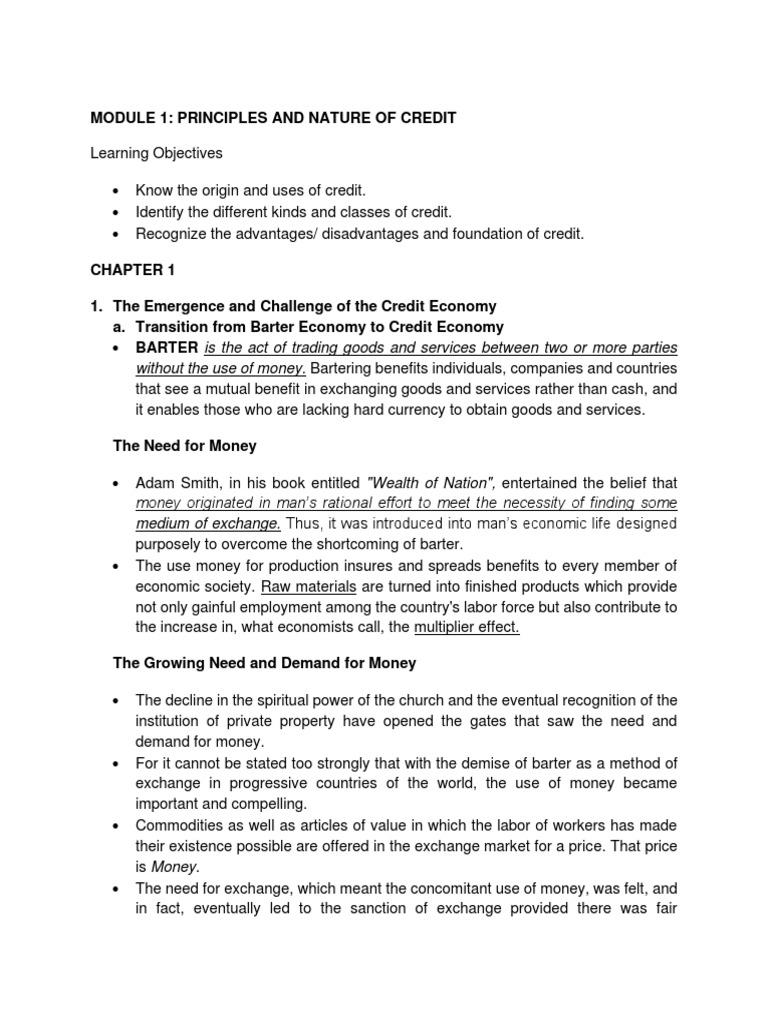 MODULE 1 Chapter 1 Complete | PDF | Cost Of Living | Credit Card