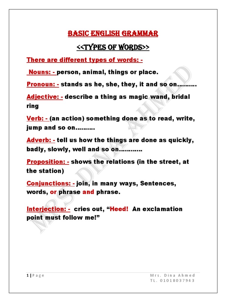 Basic English Grammar | PDF | English Grammar | Grammatical Number