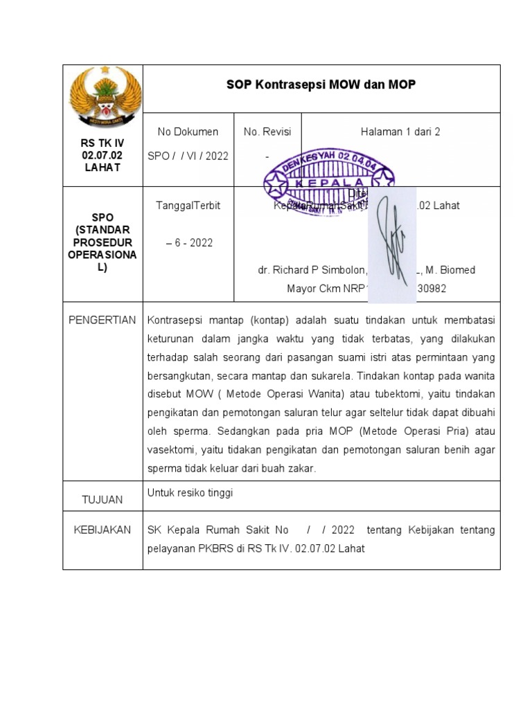 Spo Mow Dan Mop Bener | PDF