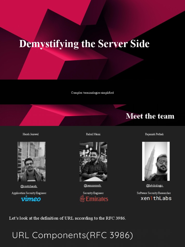 Demystifying The Server Side | PDF