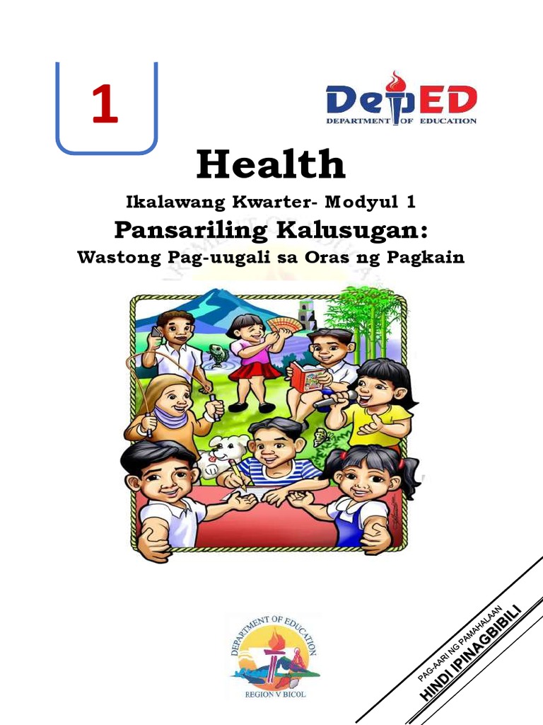 HEALTH 1 Q2 Module1 | PDF