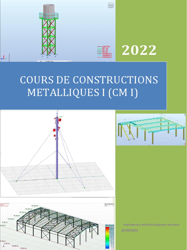 Cours de CM Ucac-Icam 2022 | PDF | Résistance des matériaux | Acier