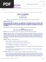 Ra 11131 Irr | PDF | Licensure | Criminology