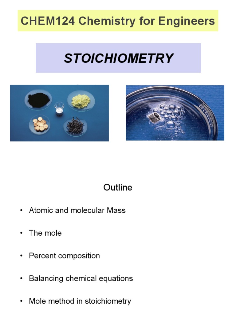 Molar Mass and Stoichiometry Basics | PDF | Stoichiometry | Mole (Unit)