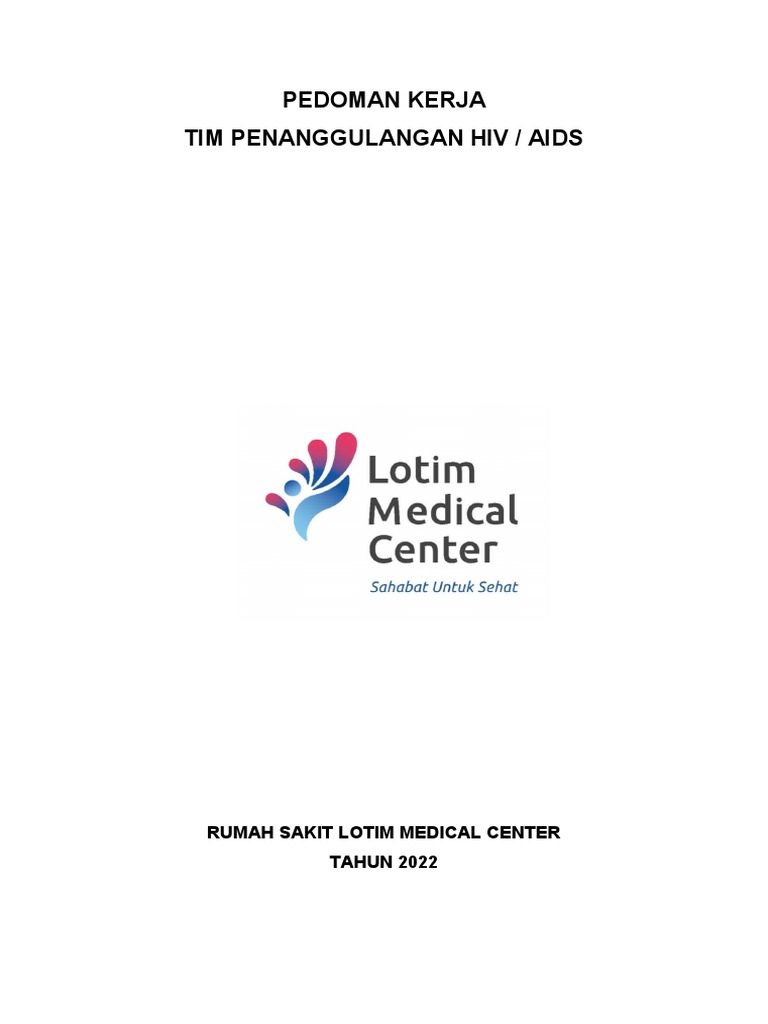 1.pedoman Kerja Tim Hiv Aids | PDF