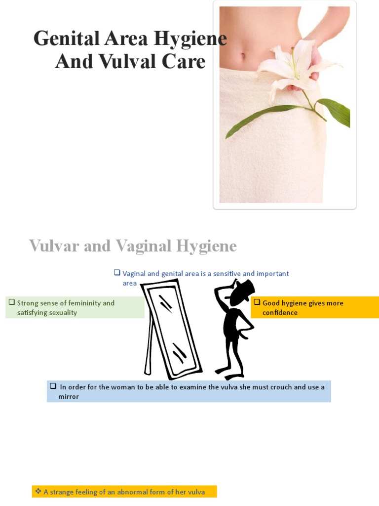 Genital Area Hygiene - Vu.4283805.powerpoint | PDF | Medical ...
