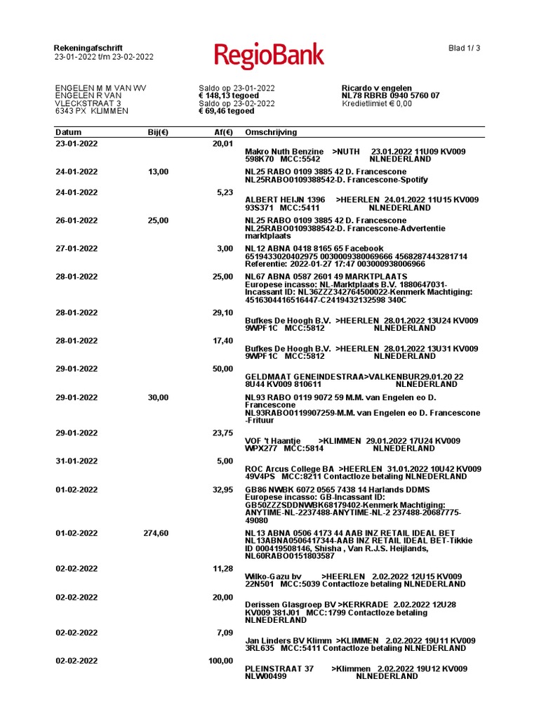 Transact I e Historie | PDF