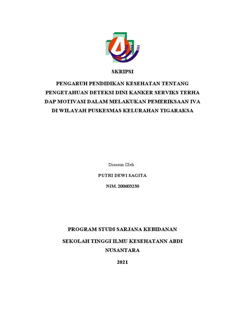 Revisi Skripsi Terbaru | PDF