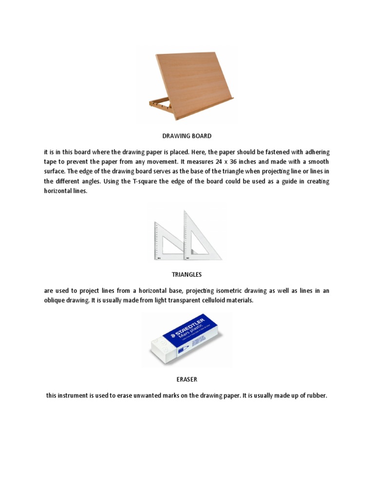 Drafting Tools | PDF | Drawing | Tools