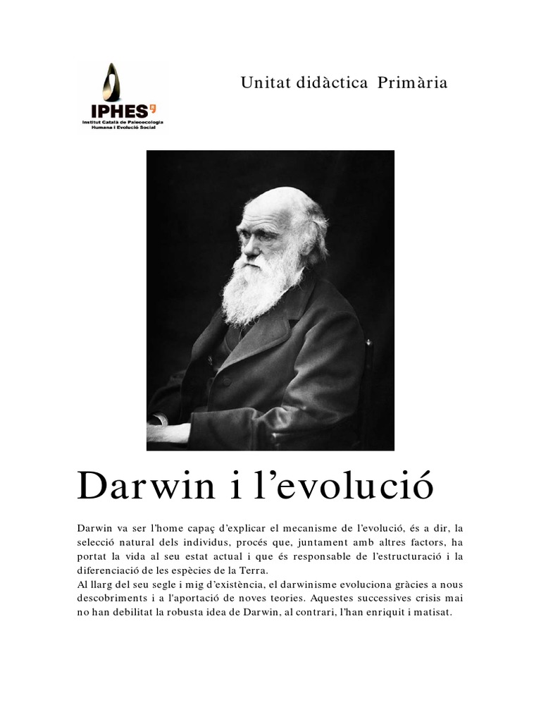 Darwin Unitat Didactica Primaria | PDF