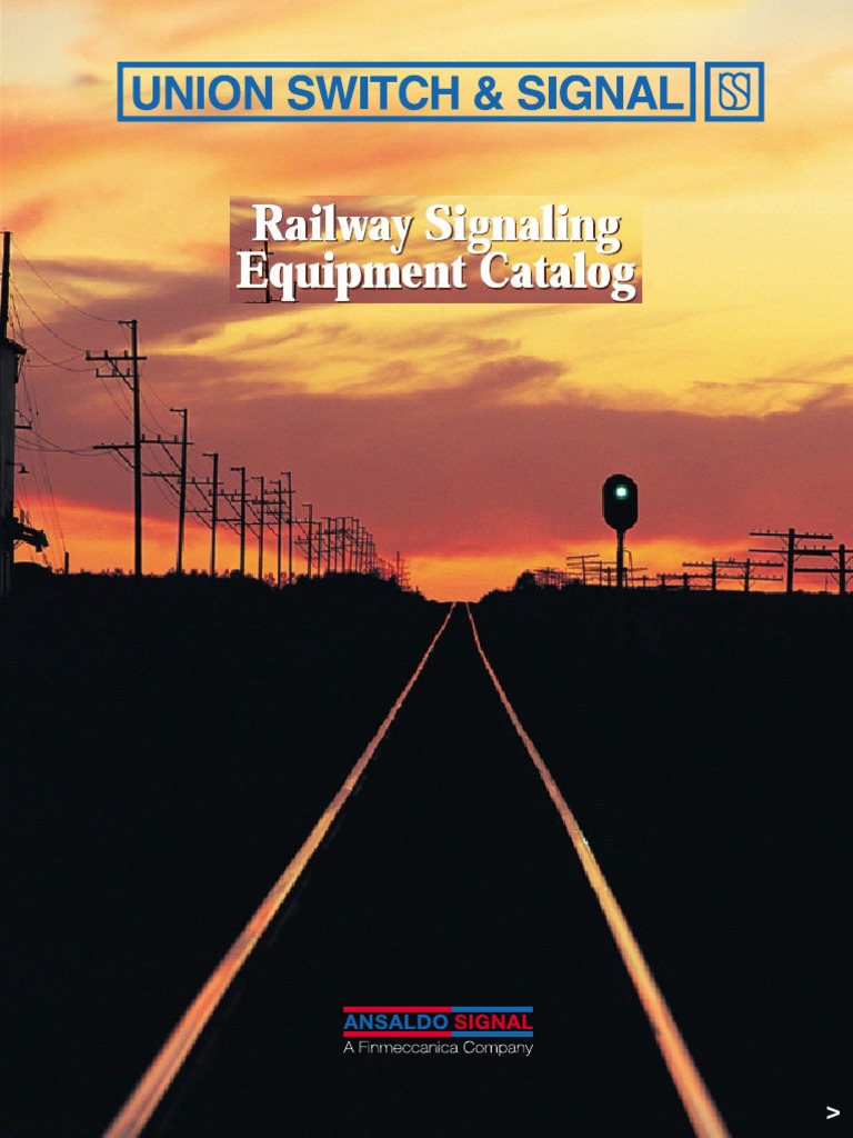 Ansaldo STS US Railway Signaling Catalog - 2013 | PDF | Computer ...