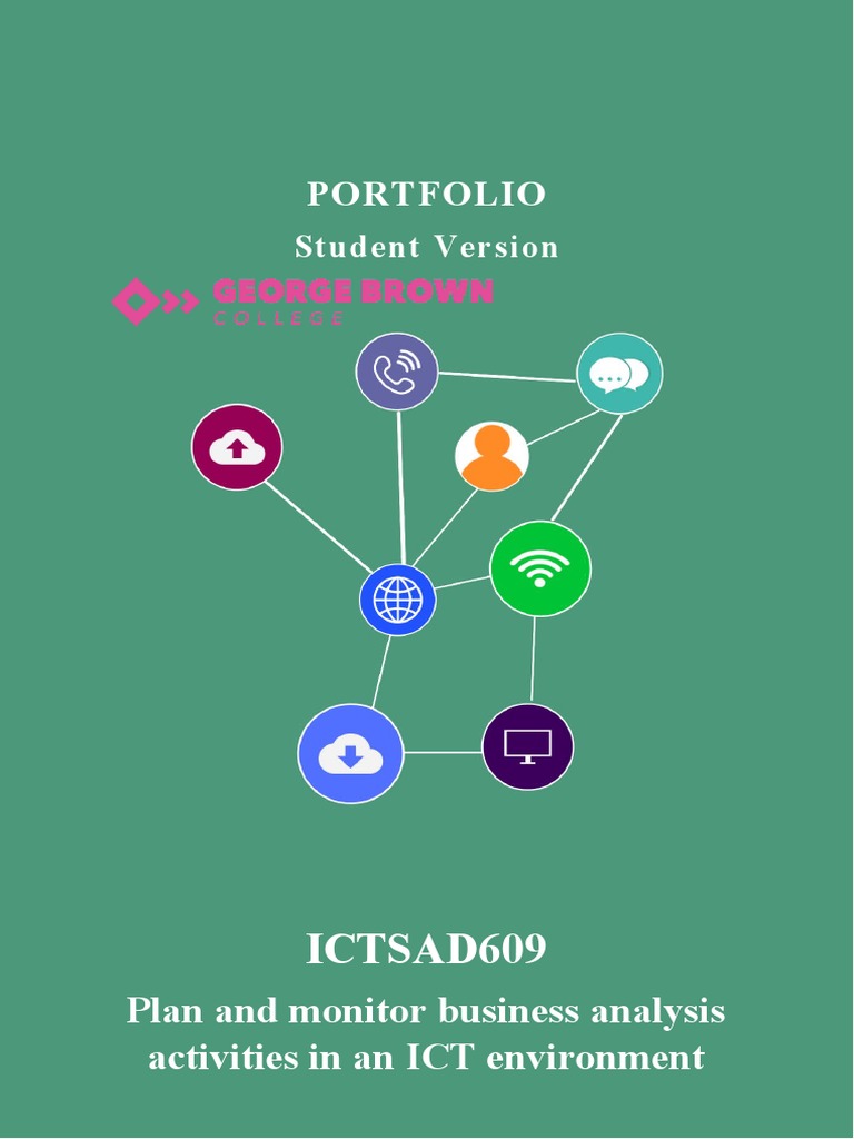 ICTSAD609 Project Portfolio Student v1 2022 | PDF | Business Analysis | Evaluation