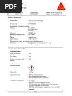 Sikaceram Wall Tile Grout MSDS | PDF | Dangerous Goods | Personal ...