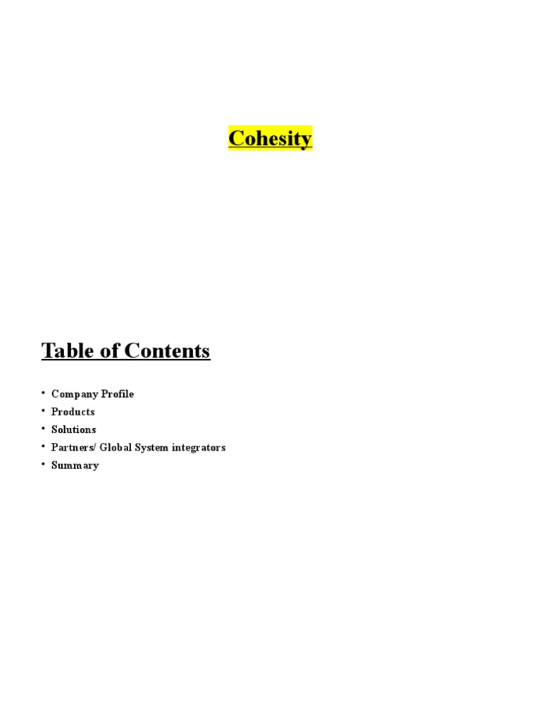 Cohesity | PDF | Cloud Computing | Software As A Service