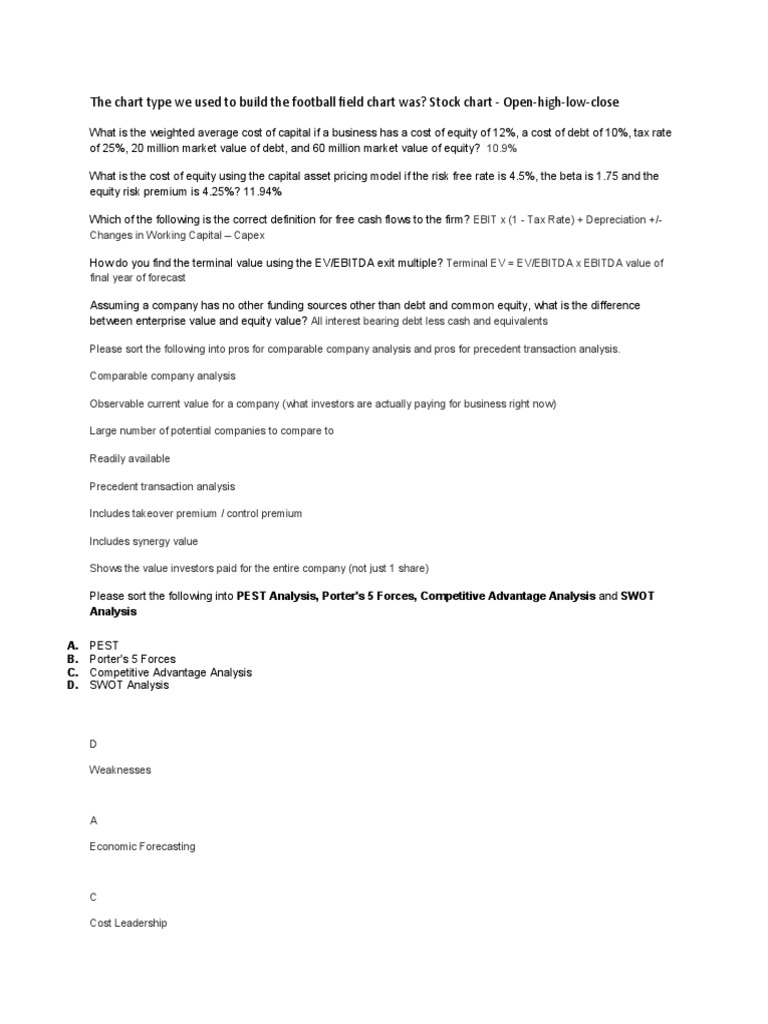 Business Valuation and Financial Metrics | PDF | Valuation (Finance) | Stocks