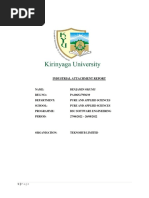 Industrial Attachment LOG BOOK | PDF | Computing