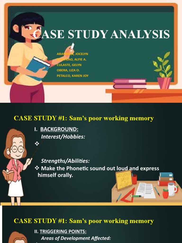 Case Study Analysis | PDF | Shyness | Memory