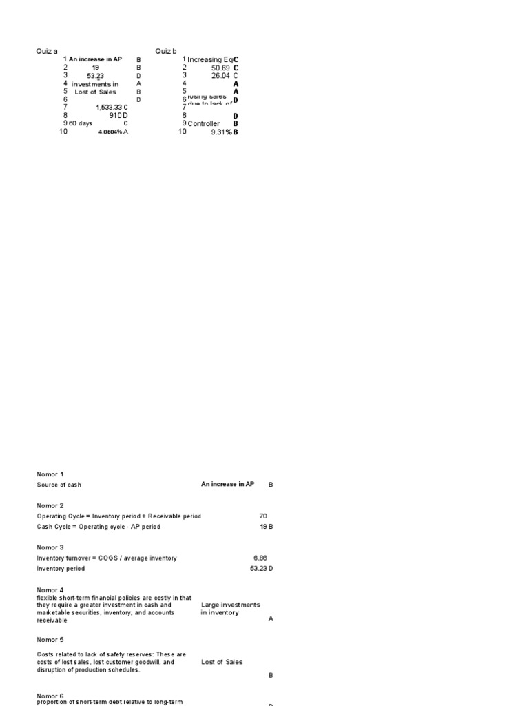 Solman CH 19 | PDF | Inventory | Investing