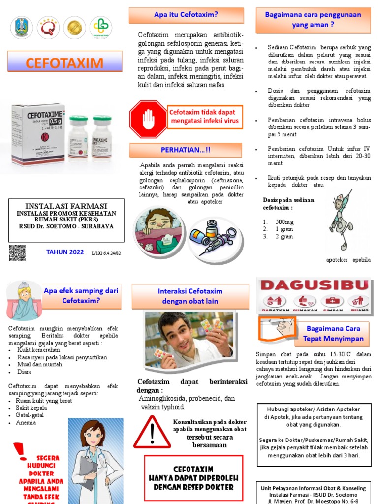 CEFOTAXIM Leaflet | PDF