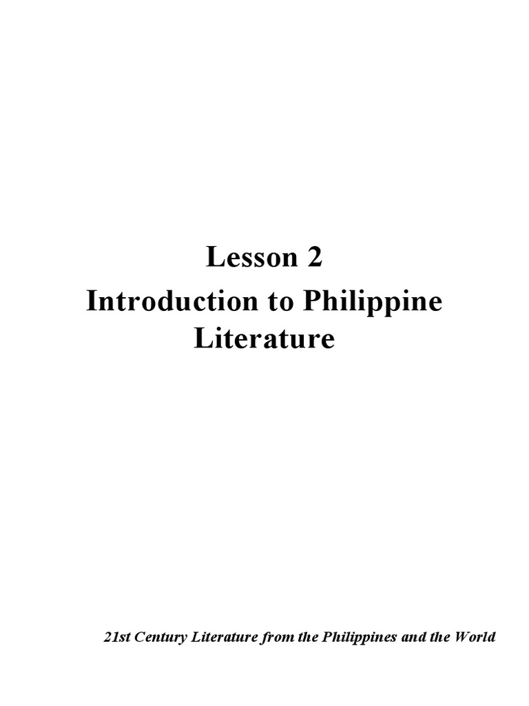 Q1 Lesson 2 21st Century Lit | PDF | Poetry | Narrative Q1 Lesson 2 21st Century Lit | PDF | Poetry | Narrative