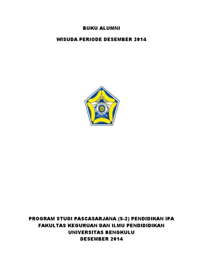 Buku Alumni Wisuda Periode Desember 2014 | PDF