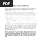 1935 Constitution | PDF | Document | Constitutional Law