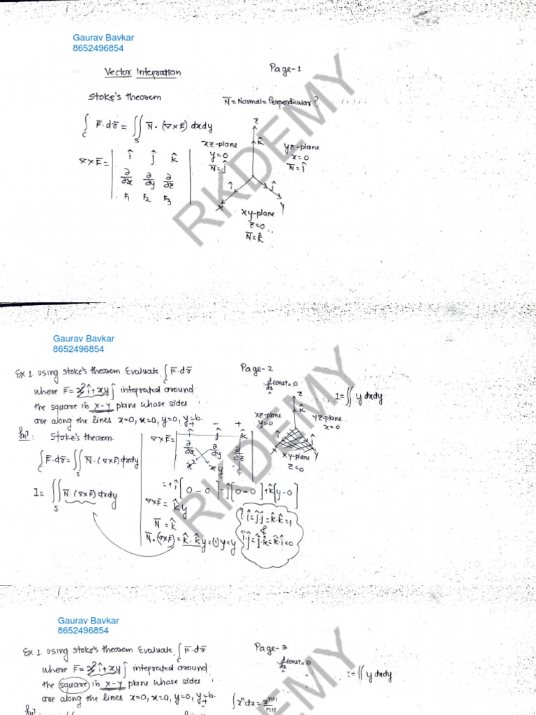 Vector Calculus | PDF