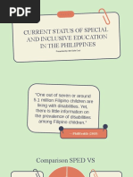 SPED Curriculum and Learner Statistics | PDF | Special Education ...