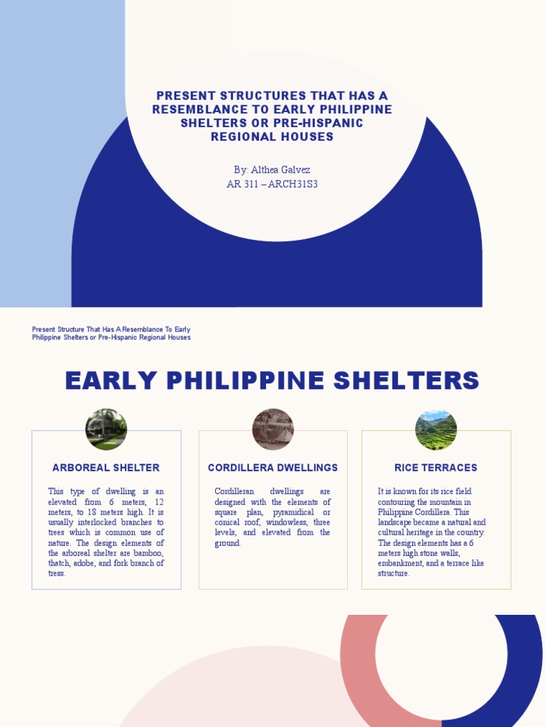 EARLY PHILIPPINE STRUCTURES | PDF | Economic Sectors