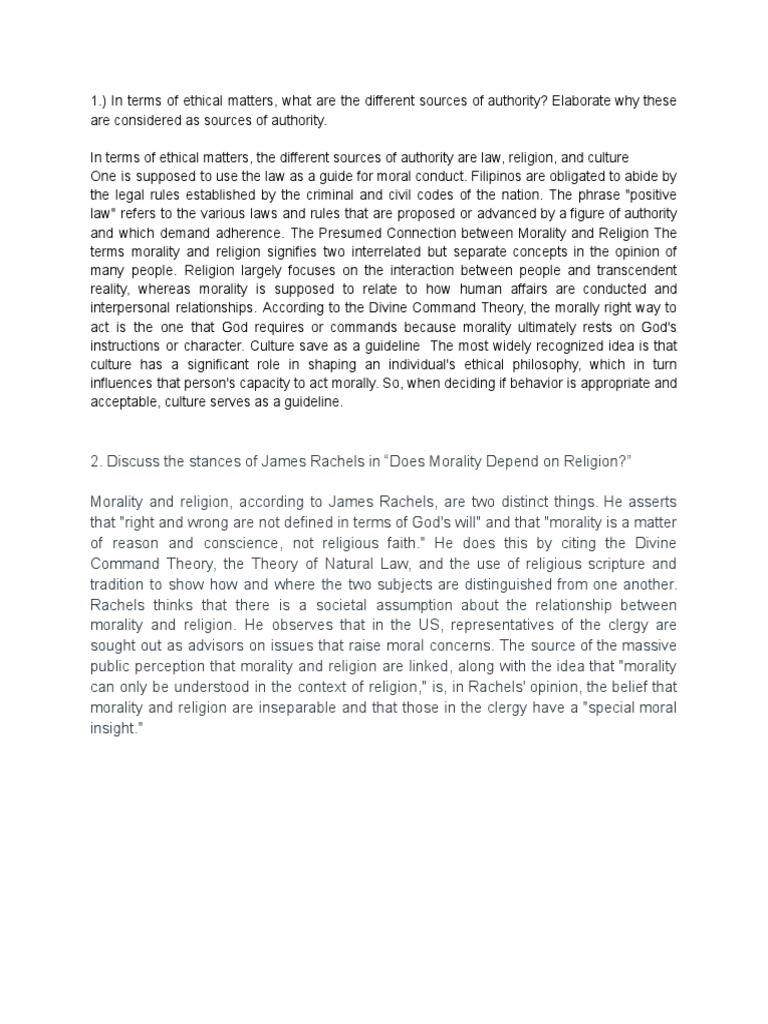 Activity - Sources of Authority | PDF | Science & Mathematics