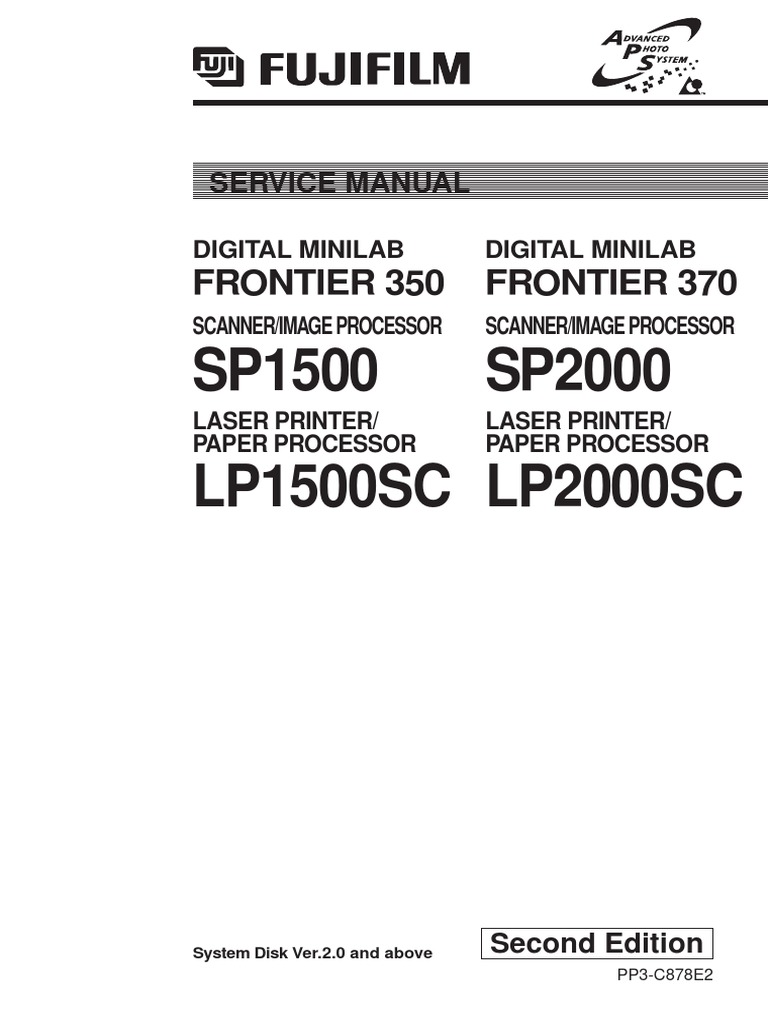 SP1500 LP1500SC SP2000 LP2000SC: Frontier 350 Frontier 370 | PDF | Printer (Computing) | Image ...