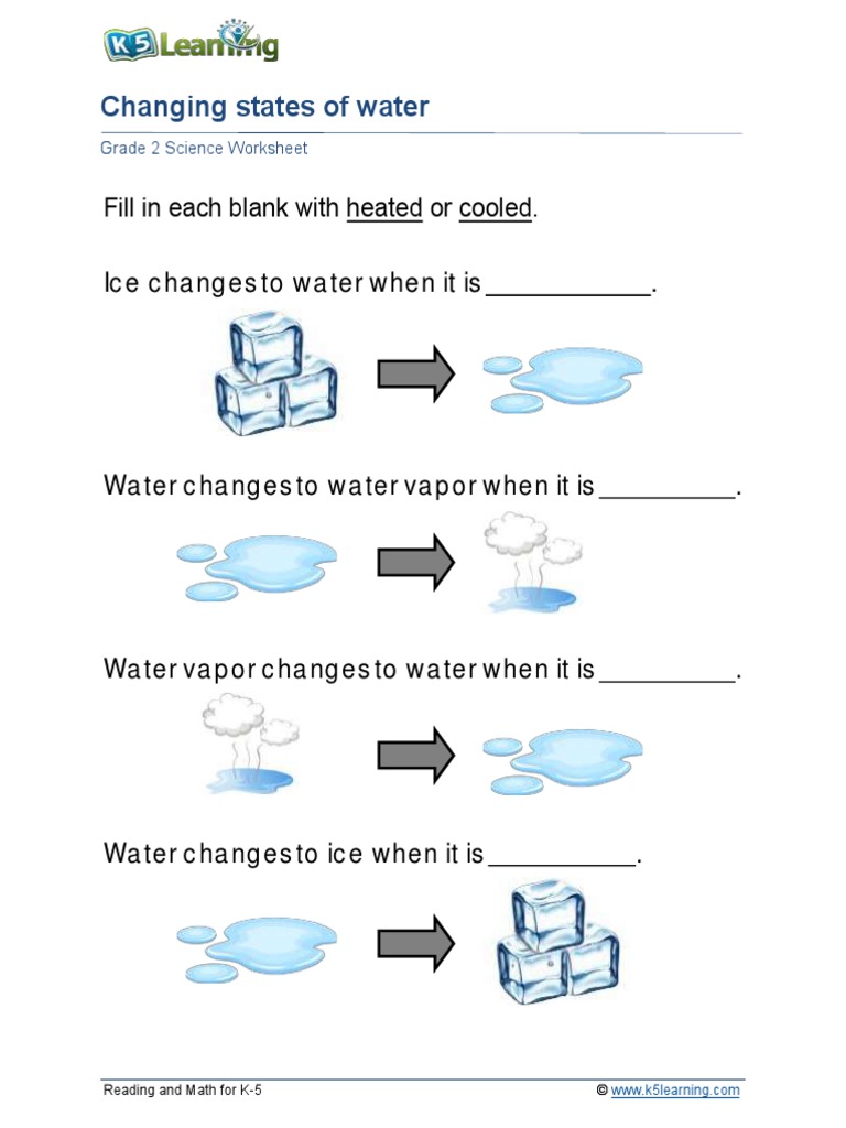 Grade 2 States of Matter D | PDF