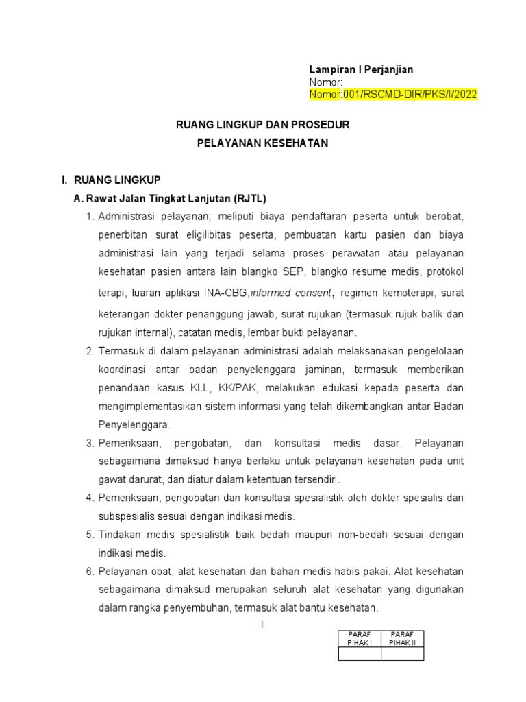 Lampiran PKS 2022 | PDF | Pengembangan Diri | Kesehatan Holistik