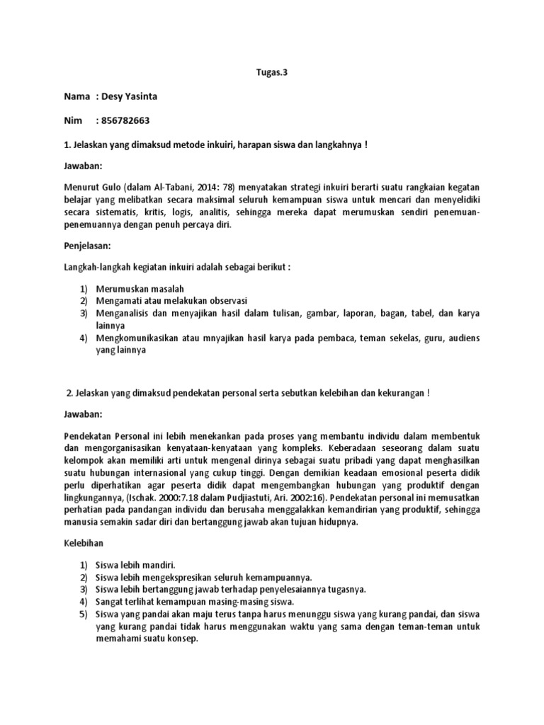 Tugas 3 TUTON | PDF Tugas 3 TUTON | PDF