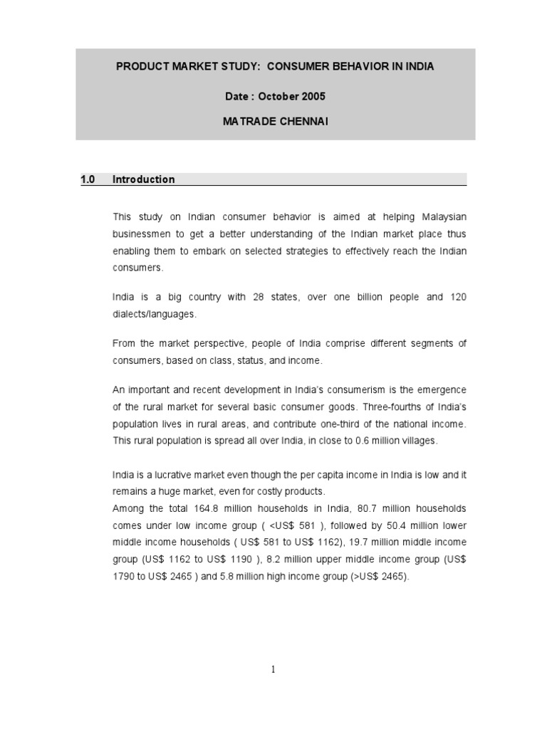 Understanding the Indian Consumer Landscape: Segmentation, Spending ...