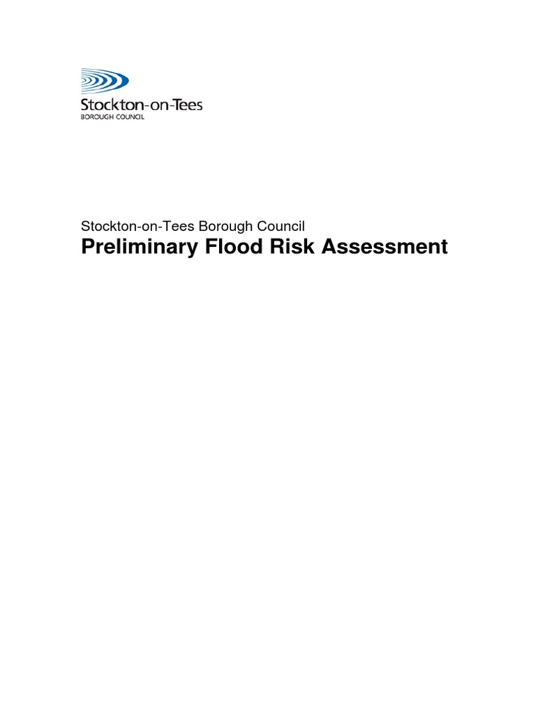 Preliminary Flood Risk Assessment | PDF | Flood | Greenhouse Gas