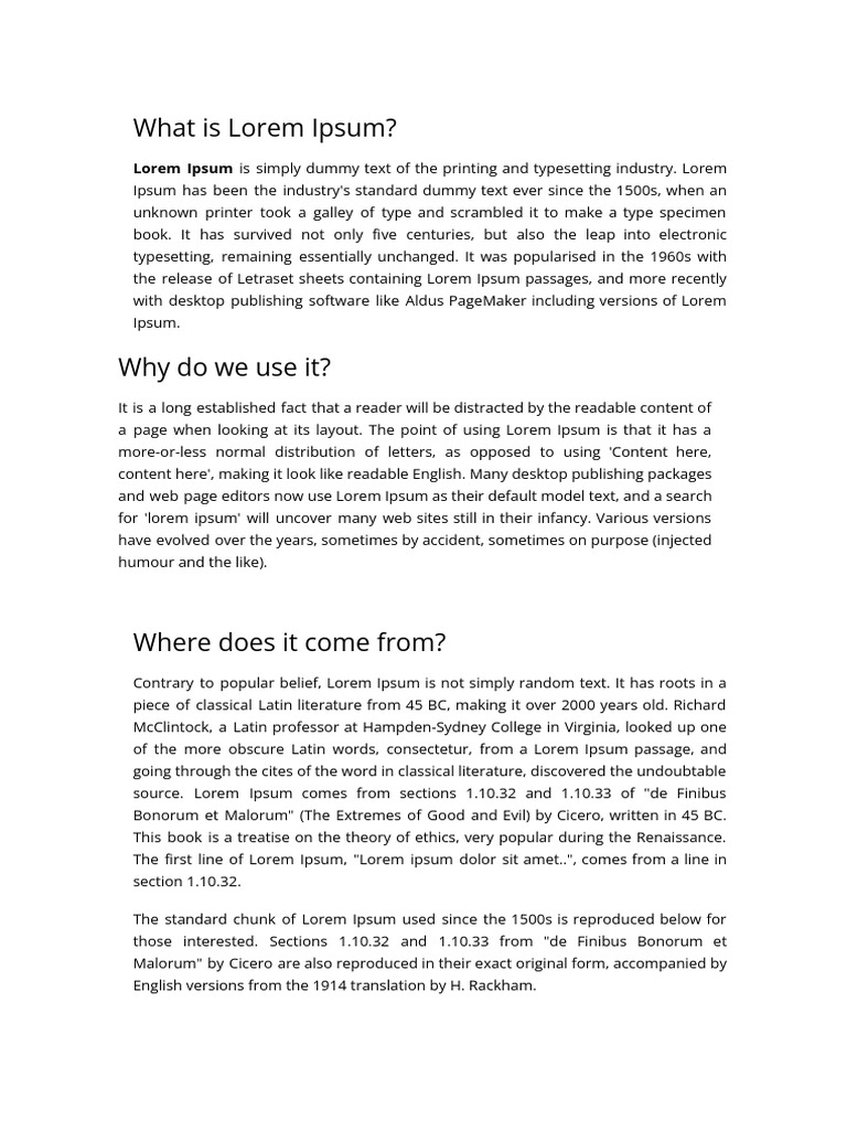 What Is Lorem Ipsum?: Lorem Ipsum Is Simply Dummy Text of The Printing and Typesetting Industry ...
