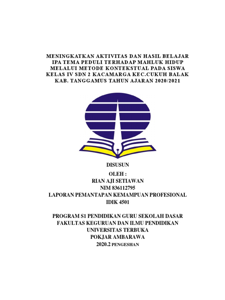 Contoh PKP 4 | PDF