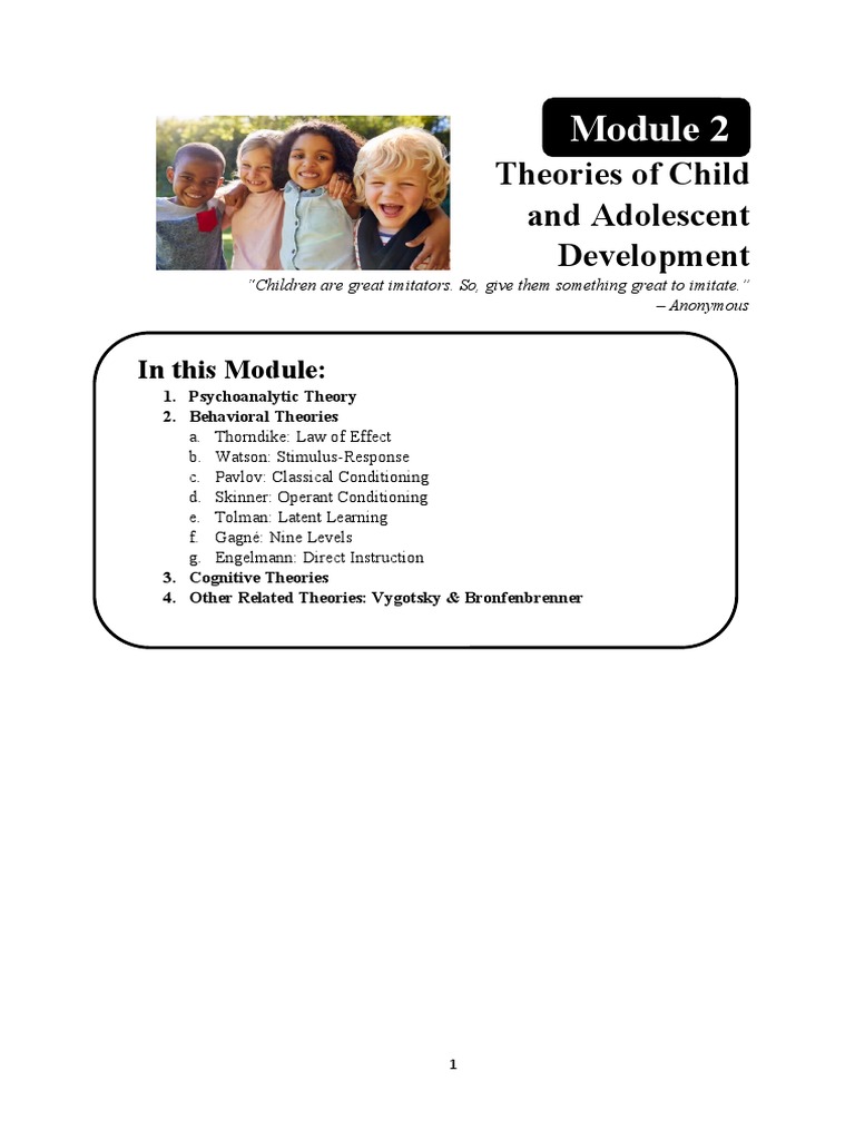 MODULE 2 Lesson 12345 Prof Napil Prof Gomez | PDF | Behaviorism | Id