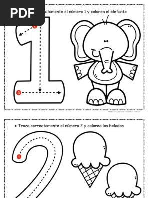 Hoja De Trabajo Para Volver A Contar Primer Grado