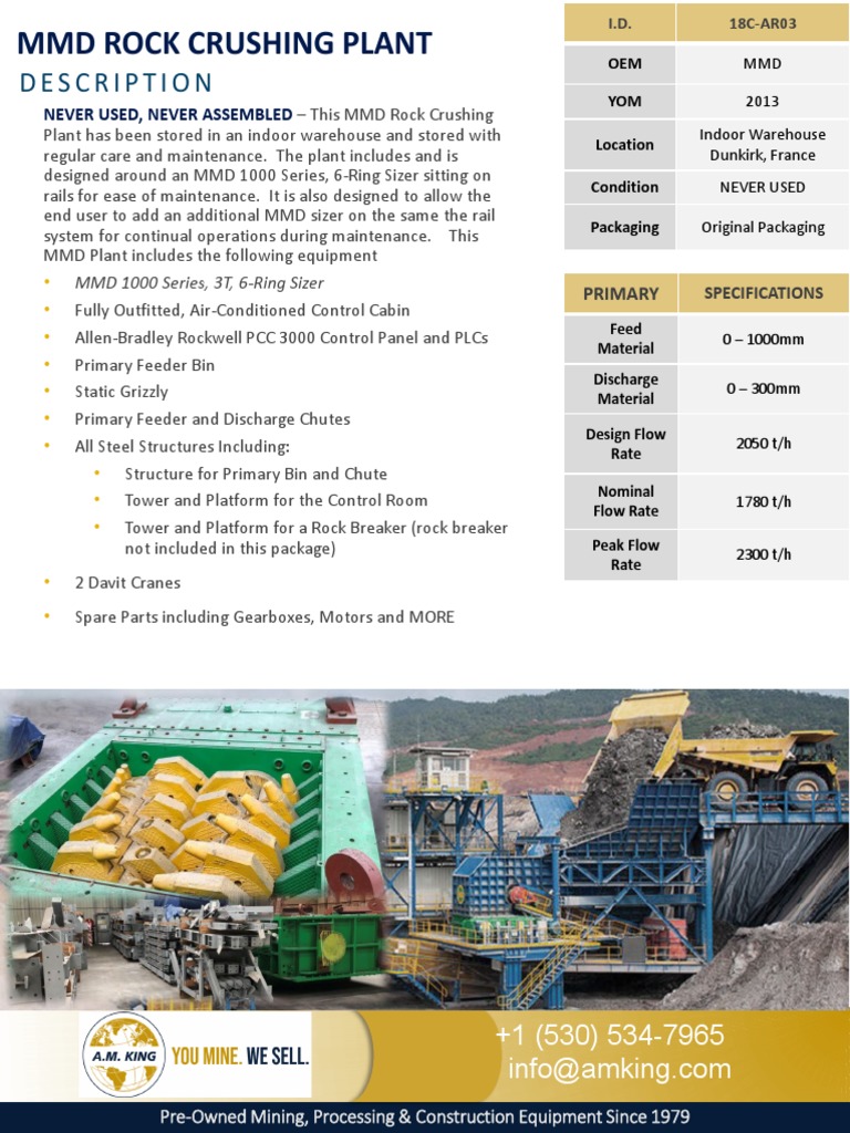 MMD Sizing Plant | PDF | Programmable Logic Controller | Pump