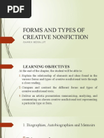 Creative Nonfiction 2nd Quarter Exam | PDF | Narrative | Creative ...
