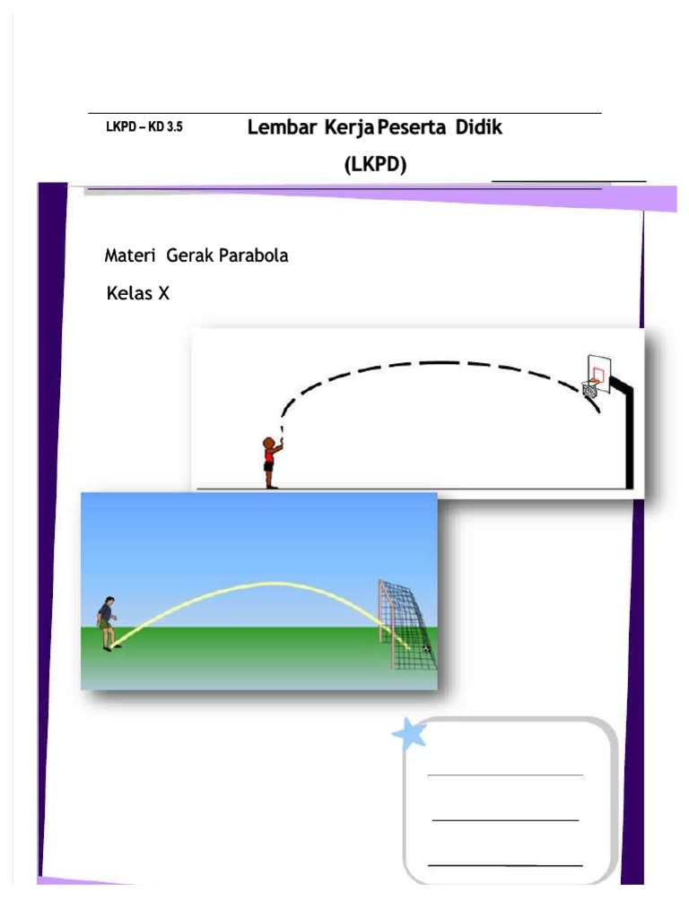 PDF LKPD Gerak Parabola - Compress | PDF