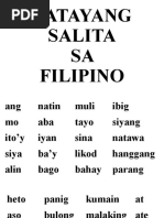 Oath of Sportsmanship Tagalog - 052738 | PDF