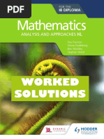 Mathematics - Applications and Interpretation SL - Exam Practice Workbook - ANSWERS - Hodder ...