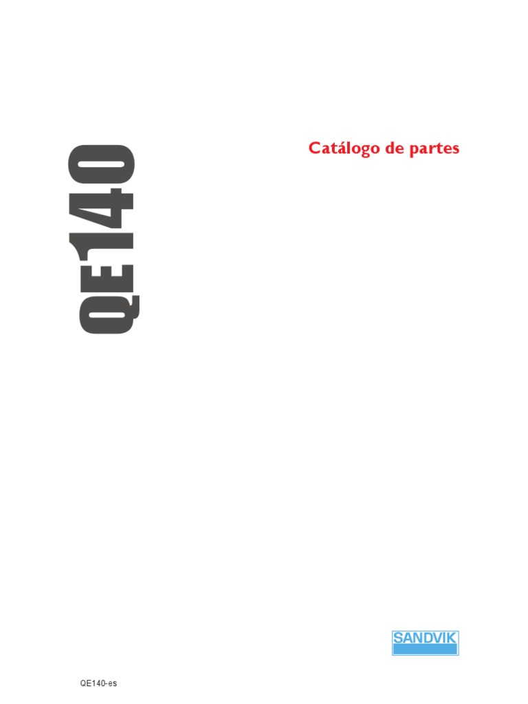 QE140 Part Manual ES | PDF