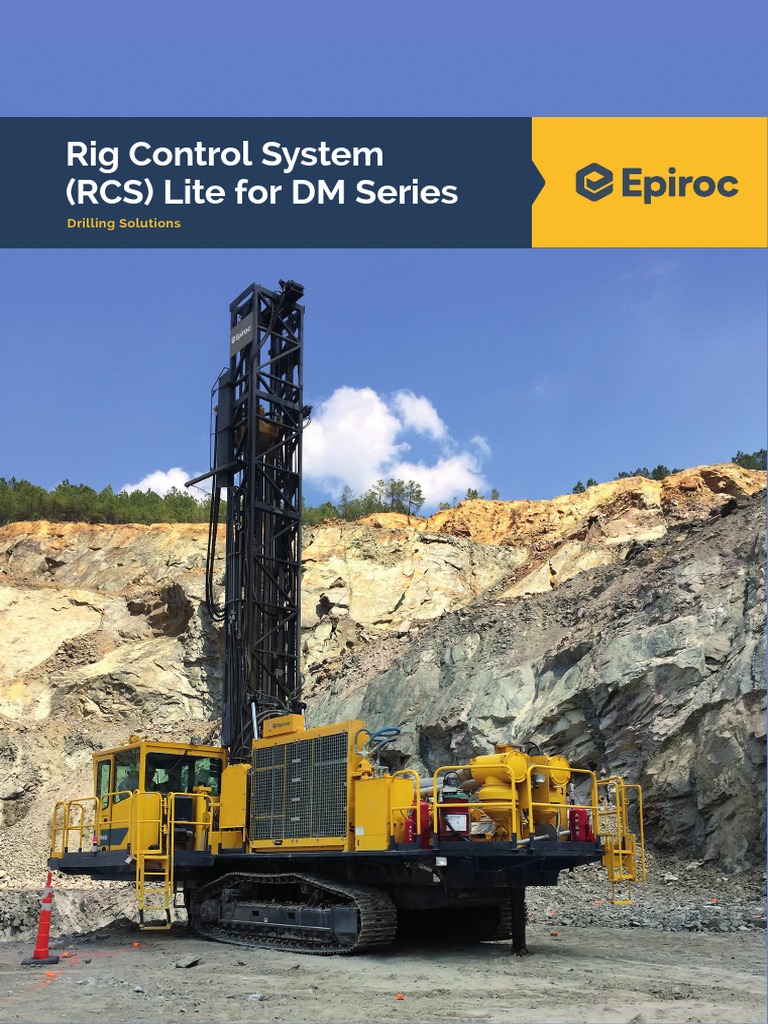 Epiroc RCS Lite Brochure - A4 | PDF | Graphical User Interfaces | Oil Well