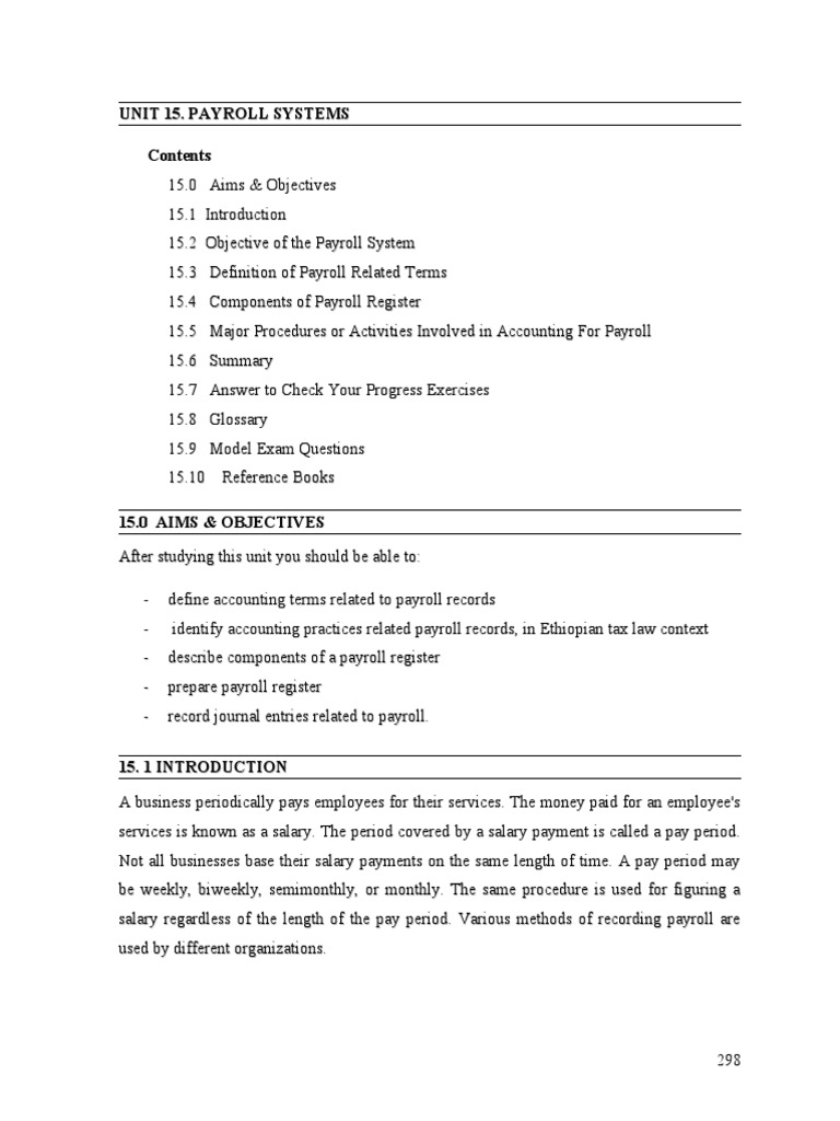 Introduction To Accounting (3) (Etagenehu) | PDF | Payroll Tax | Payroll