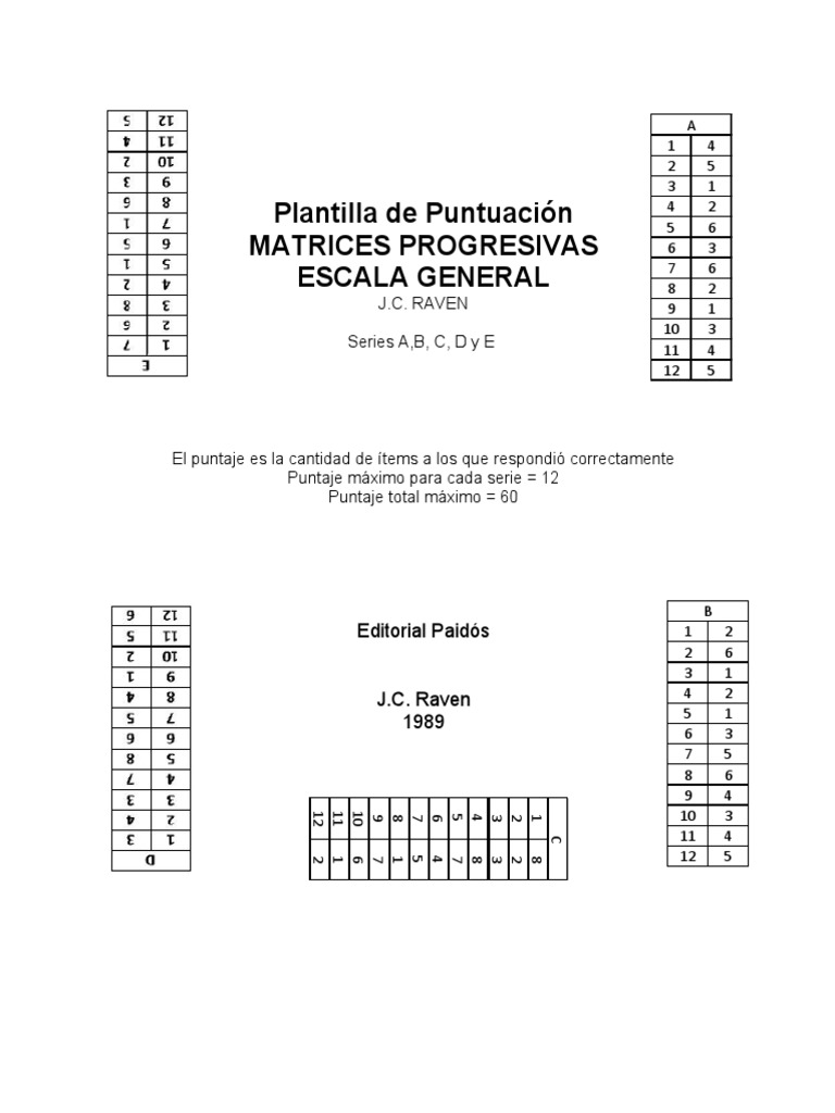 Plantilla Raven | PDF